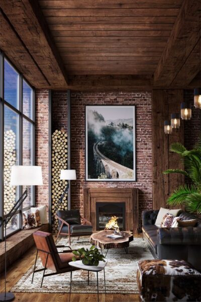 The Ultimate Guide To Achieving An Urban Rustic Interior Design - Woodgrain