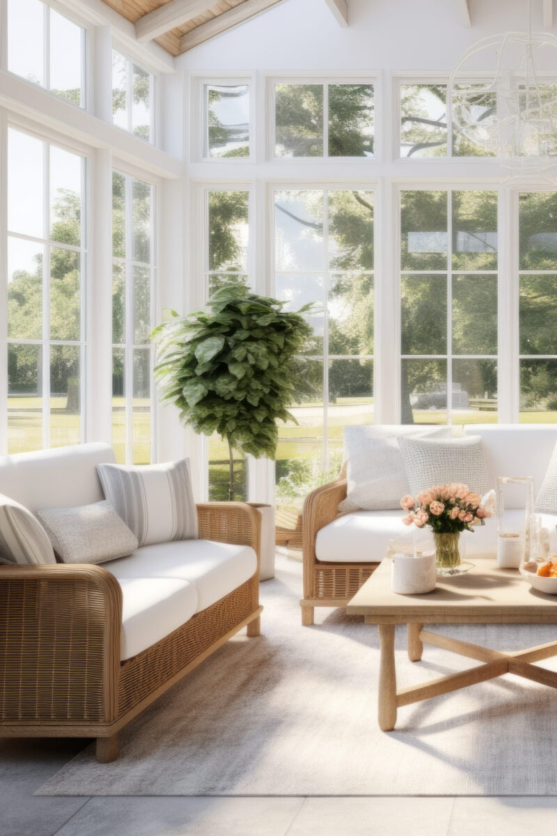 Blending Indoor and Outdoor Spaces - Woodgrain