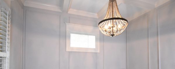 DIY Accent Wall: Judges Paneling - Woodgrain