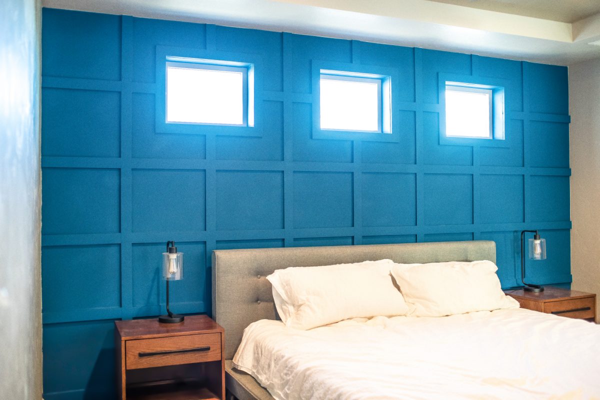 DIY Accent Wall: Craftsman Squared - Woodgrain