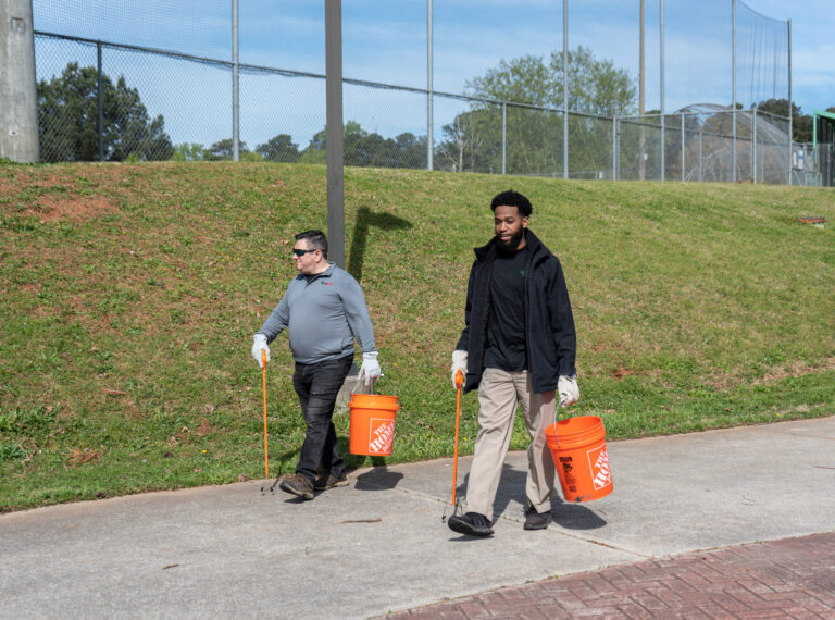 Community Service Week with our Atlanta Distribution Center - Woodgrain