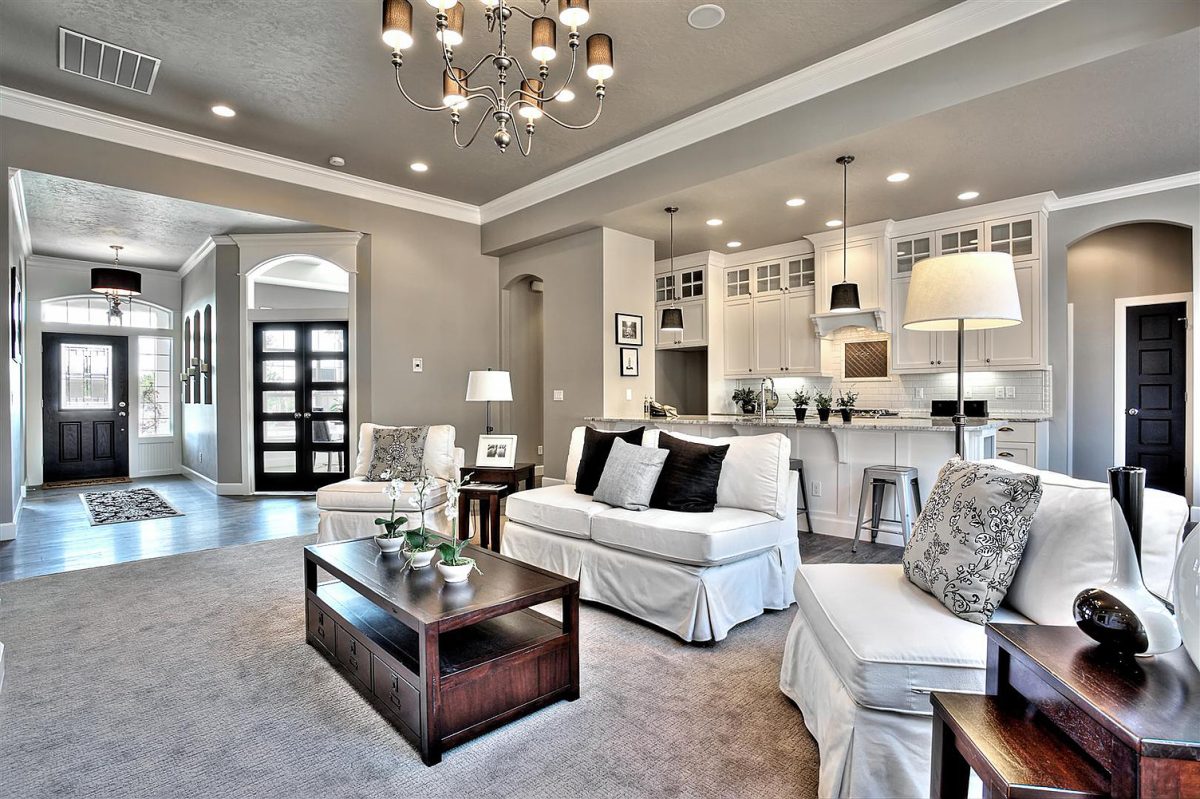 How Colorful Ceilings and Moulding Can Dramatically Transform Your Home ...