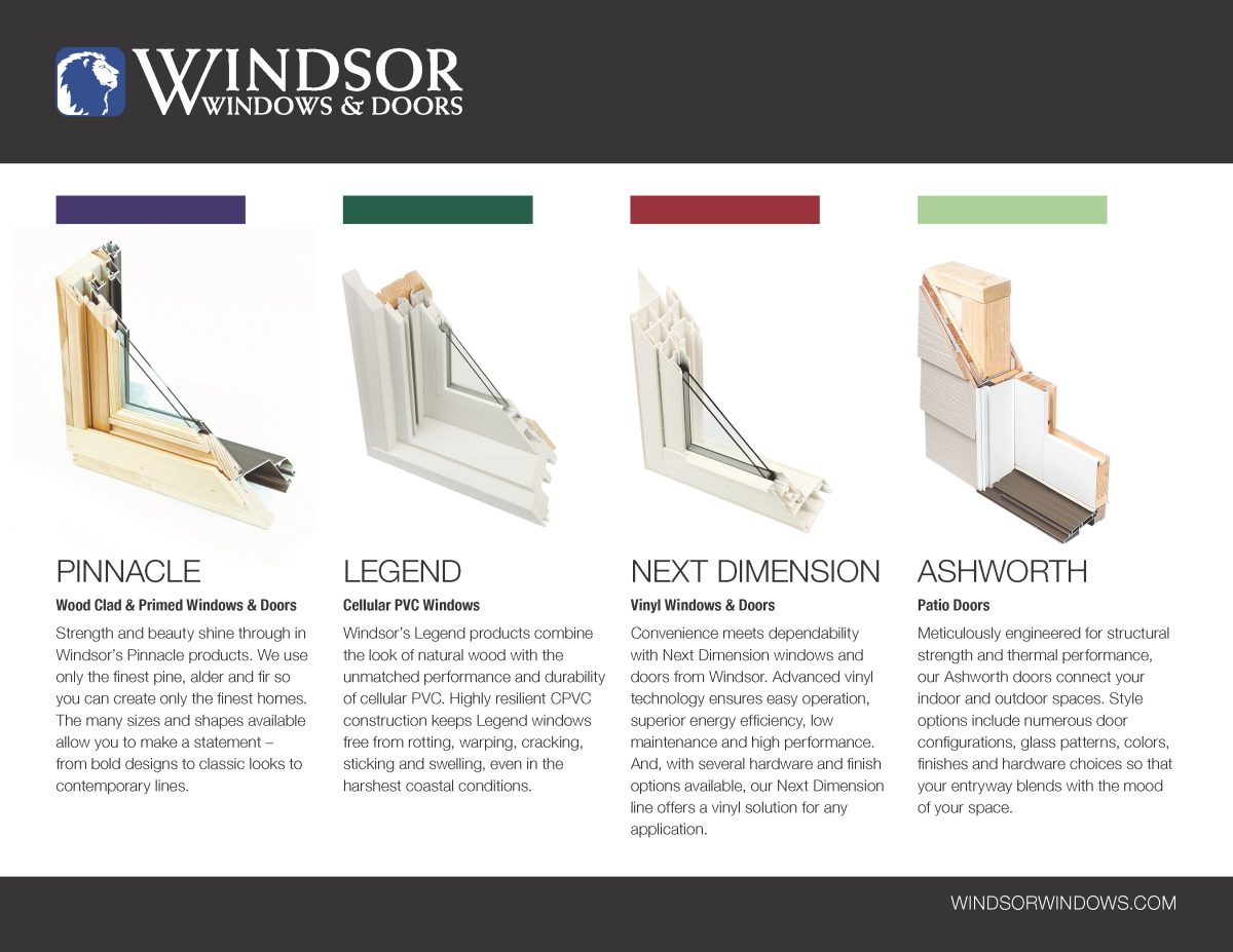 All About Windsor Windows & Doors - Woodgrain